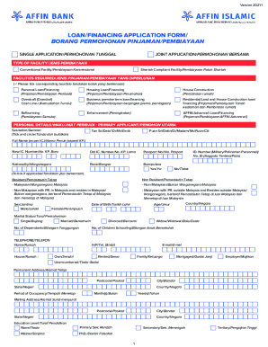 Fillable Online Individual App Form.pdf - LOAN/FINANCING APPLICATION ...