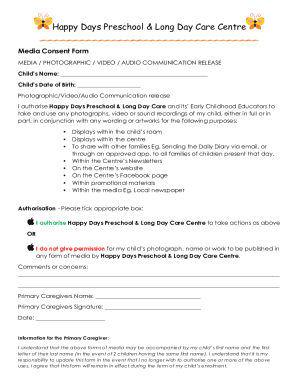 Fillable Online Example consent form - NSPCC Learning Fax Email Print ...