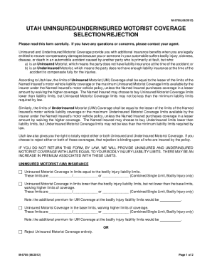 Fillable Online Coverage Selection Form - Hawaii Important notice about ...