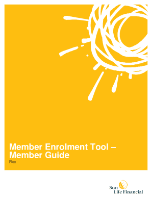 Fillable Online Member Enrolment Tool Member Guide - images.dowjones ...