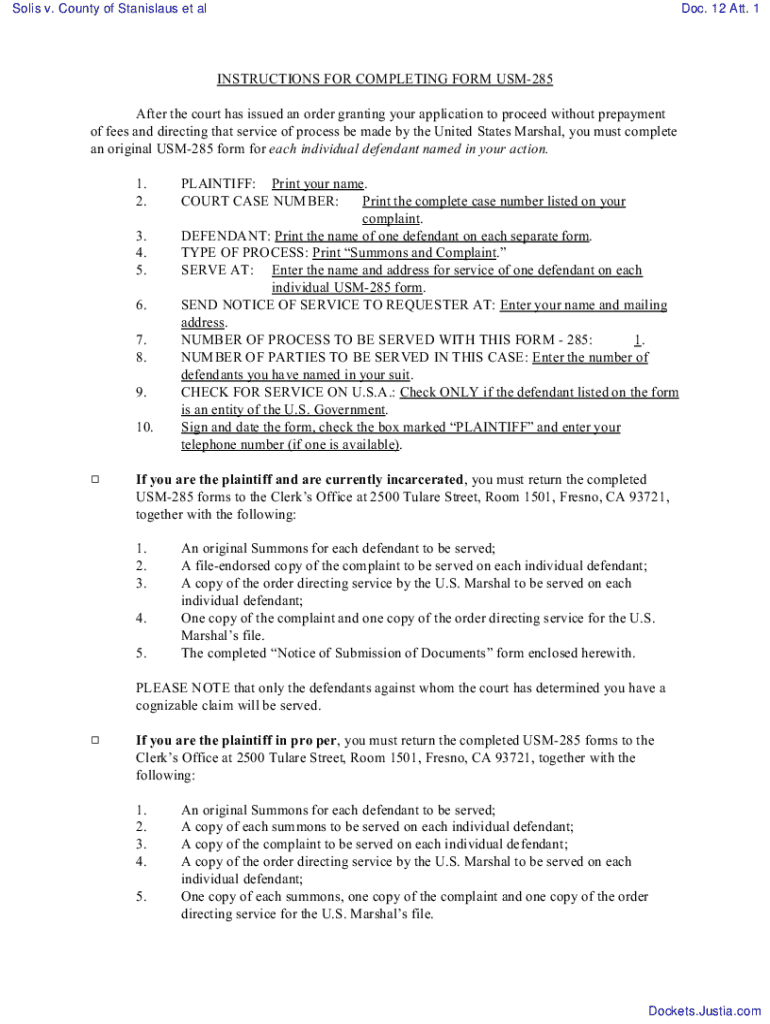 Fillable Online ORDER Finding Service of Third Amended Complaint ...