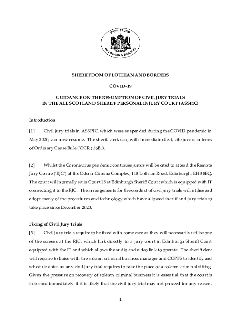 Fillable Online asspic-guidance-on-resumption-of-civil-jury ...