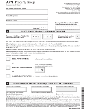 Fillable Online All Registry communications to: C/- Link Market ...