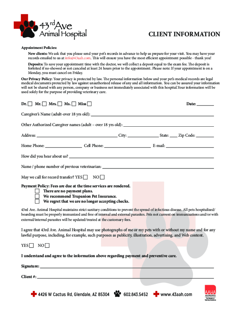 Fillable Online How to write your salon policies (with examples ...