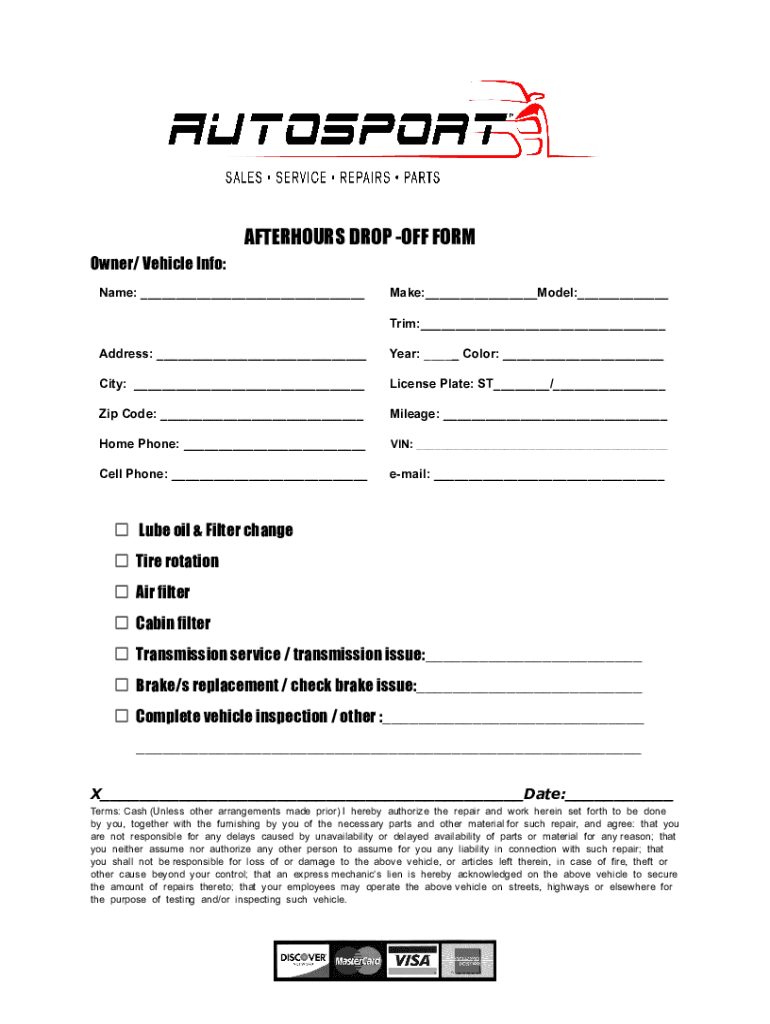 Fillable Online DMV Drop Box Division of Motor VehiclesNH Department ...