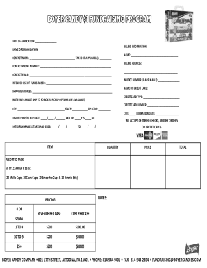 Fillable Online fundraiser order form template - Free Textbook PDF Fax ...