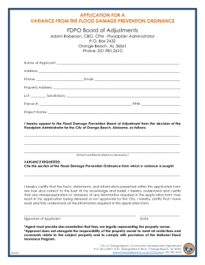 Fillable Online National Flood Insurance Program Terminology Index ...