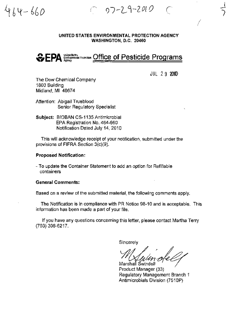 Fillable Online U.S. EPA, Pesticides, Label, BIOBAN CS-1135 ...