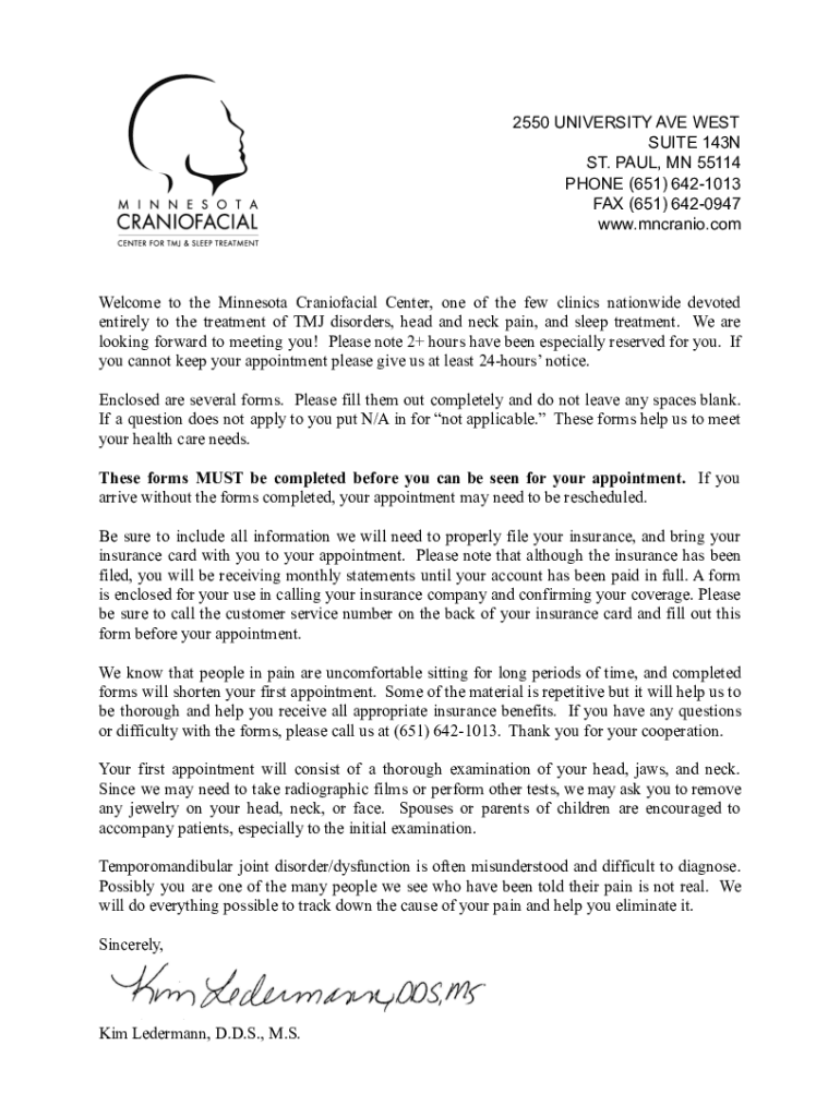 Fillable Online www.pdffiller.com569913168--Welcome-letter-TMDpdf ...