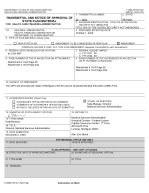 Fillable Online DEPARTMENT OF HEALTH AND HUMAN SERVICES FORM APPROVED ...