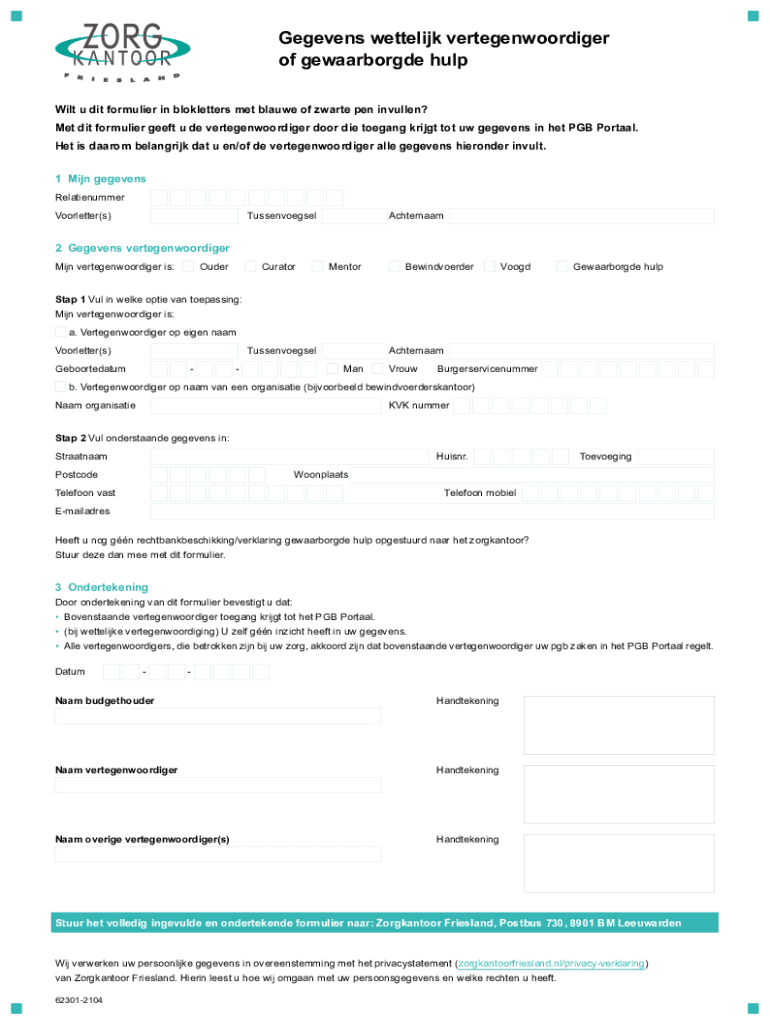 Fillable Online Wettelijk vertegenwoordiger KVK - en antwoord van de ...
