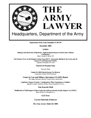 Fillable Online Department of the Army Pamphlet 27-50-379 Fax Email ...