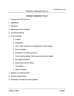 Fillable Online hacla informal hearing decision hacla Fax Email Print ...