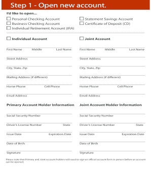 Fillable Online Switch Kit for Bank First National Fax Email Print ...
