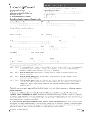 Fillable Online GROUP INSURANCE Fax Email Print - pdfFiller