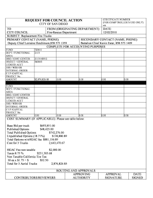 Fillable Online docs sandiego hgac city of san diego form Fax Email Print - pdfFiller