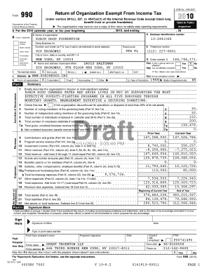 Fillable Online robinhood robin hood foundation 2010 form 990 Fax Email ...
