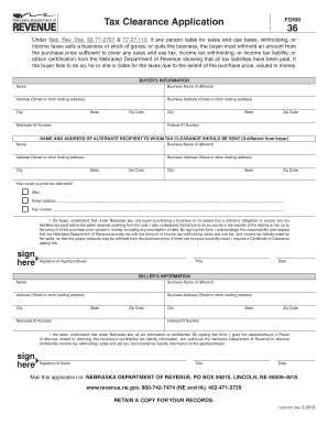 Fillable Online revenue ne what information does the nebraska tax ...