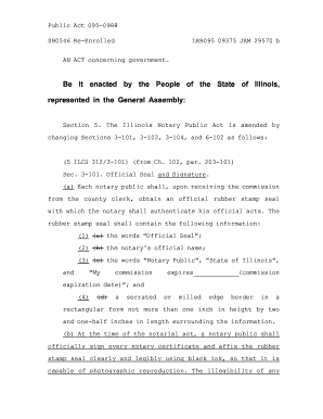 Fillable Online ilga public act 95 988 form Fax Email Print - pdfFiller