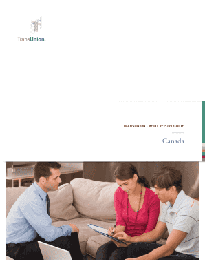 Fillable Online TransUnion Credit Report Guide Fax Email Print - pdfFiller
