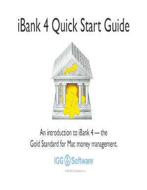 Fillable Online iBank 4 — the Gold Standard for Mac money management ...