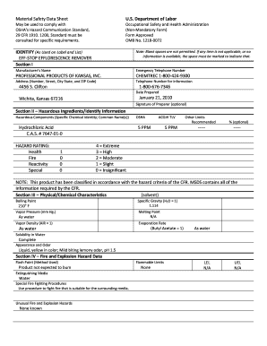 Fillable Online eff stop msds form Fax Email Print - pdfFiller