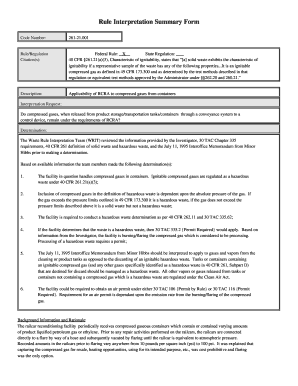 Fillable Online tceq texas tceq rule interpretation form Fax Email ...