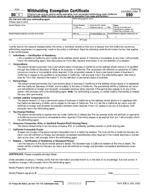 Fillable Online Withholding Exemption Certificate Fax Email Print ...