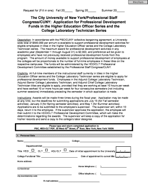 The City University Of New York/Professional Staff Congress/CUNY ...