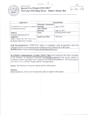 Commercial Activites Special Use Permit Application - Fill and Sign ...