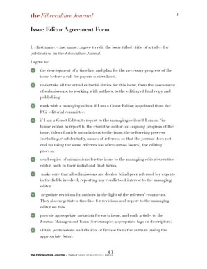 Fillable Online Issue Editor Agreement Form - The Fibreculture Journal ...