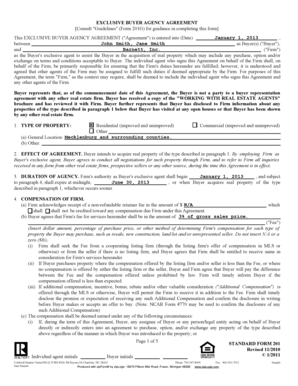 Fillable Online property the Buyer may purchase, such as resale, new construction, landlot and ...