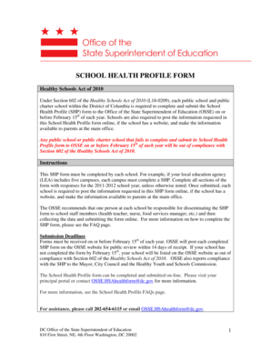 Fillable Online osse dc DC Office of the State Superintendent of ...