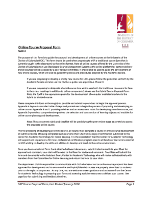 Fillable Online udc udc online courses form Fax Email Print - pdfFiller