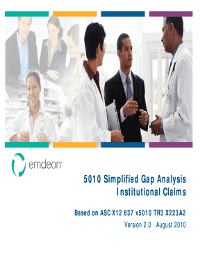 Fillable Online Claim/Bill Information - Emdeon Fax Email Print - pdfFiller