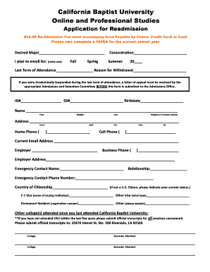 California Baptist University Online And Professional Studies ...