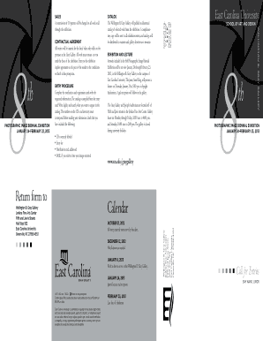 Fillable Online ecu SAleS cAtAlOg Nonprofit Org - ecu Fax Email Print ...