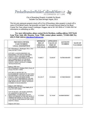 Perdue Brandon Fielder Collins Mott Llp Collection Letter - Fill Online ...