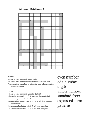 23 Printable large printable numbers Forms and Templates - Fillable ...