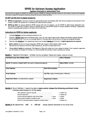 Umass Spire - Fill Online, Printable, Fillable, Blank | pdfFiller