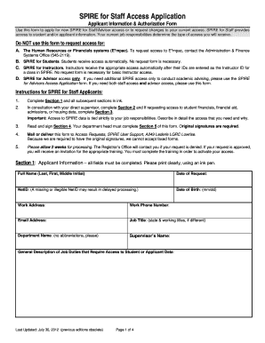 Umass Spire - Fill Online, Printable, Fillable, Blank | pdfFiller