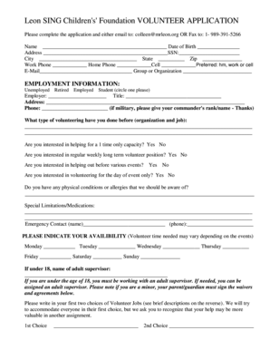 Fillable Online BAP - APPLICATION FORM & NOTES Fax Email Print - pdfFiller