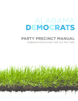 Fillable Online Alabama Democrats Get out the Vote Fax Email Print ...
