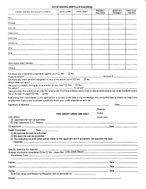 Loan Application - Sacred Heart Federal Credit Union - Fill and Sign ...