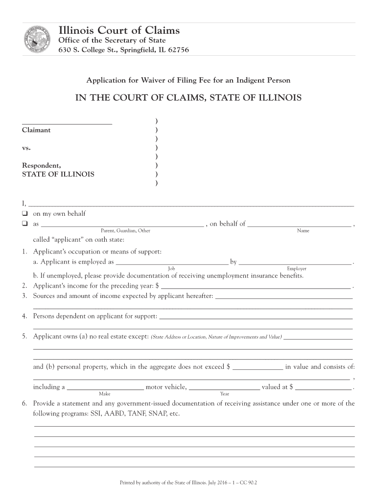Il Indigent Person Fill Online Printable Fillable Blank PdfFiller Il Indigent Person Fill Online Printable Fillable Blank PdfFiller