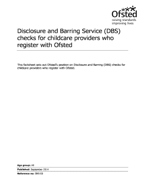 Fillable Online register with Ofsted Fax Email Print - pdfFiller