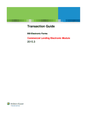 Fillable Online BSI Electronic Forms Fax Email Print - pdfFiller