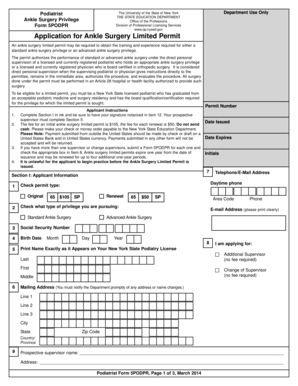 Fillable Online op nysed Form 5PODPR - Office of the Professions - New York State ... - op nysed ...