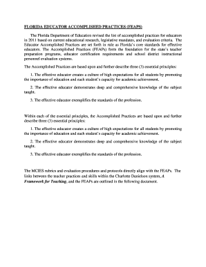 Feaps Pdf - Fill Online, Printable, Fillable, Blank | pdfFiller