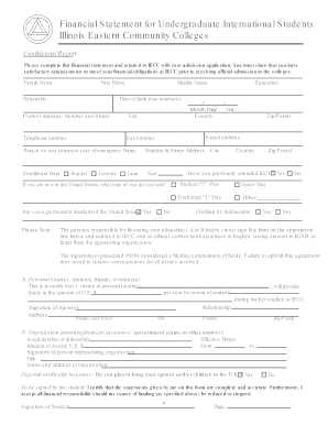 Fillable Online iecc IECC - International Application - Illinois ...